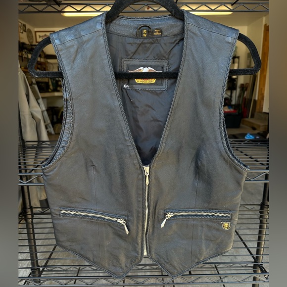 Harley-Davidson | Jackets & Coats | Harleydavidson Genuine Leather Y2k ...